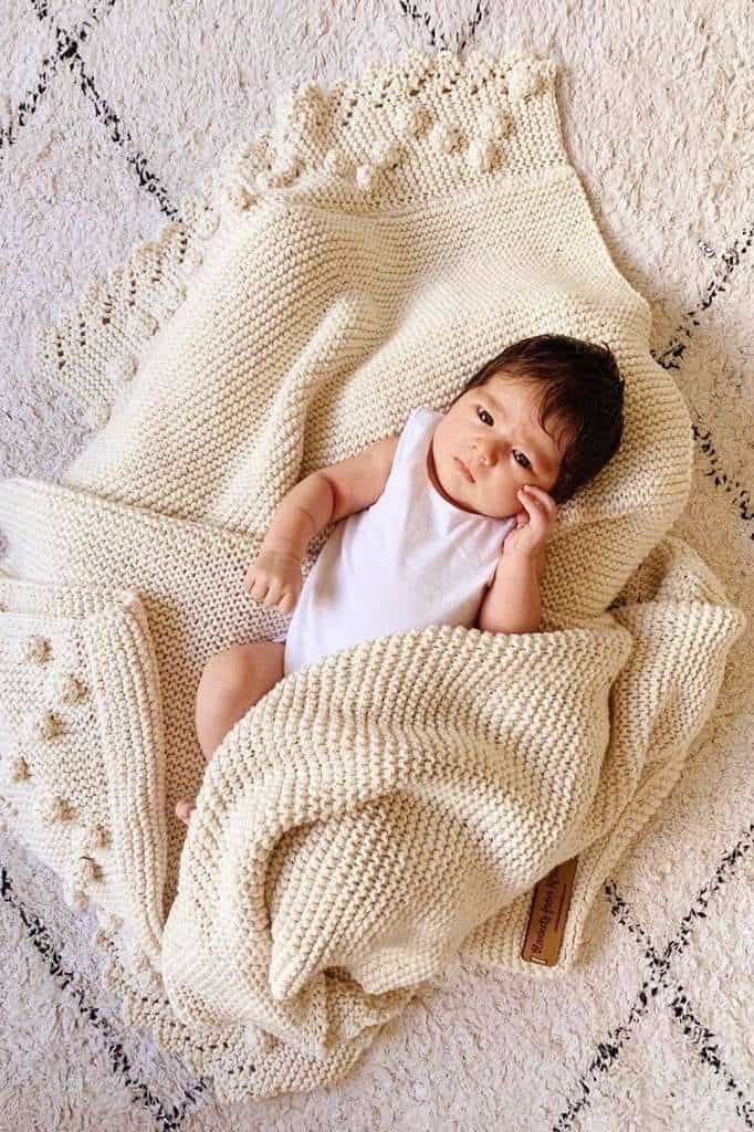 Blankets from Africa - Baby shawl - Eco Cotton - Mom & Baby